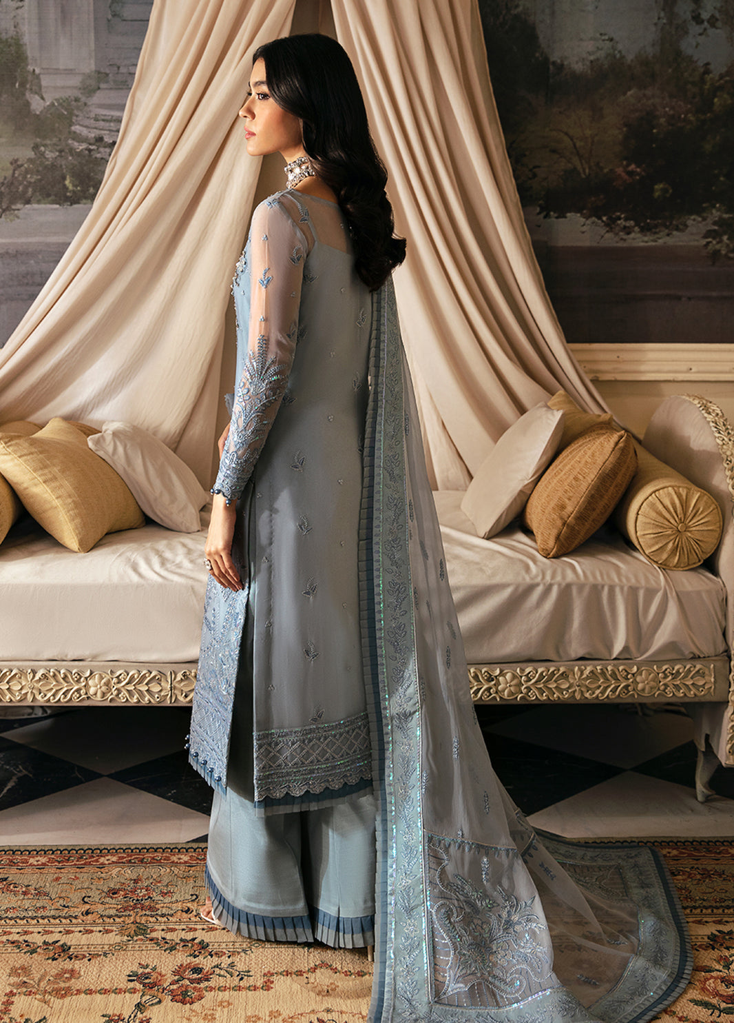 Unstitched Ladies Suits & Dresses Pakistani : Shop Online — Gulaal